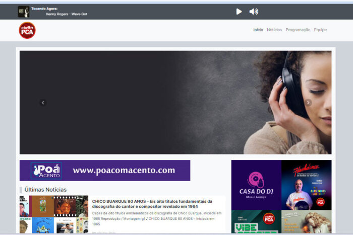 Inovação no Ar: Rádio PCA lança novo site e programação renovada - POÁ ...